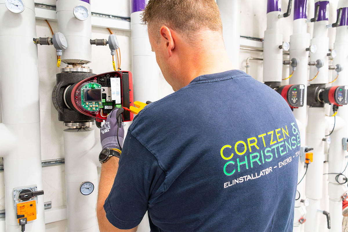 Ydelser til erhverv | Aut. El-installatører | Cortzen & Christensen